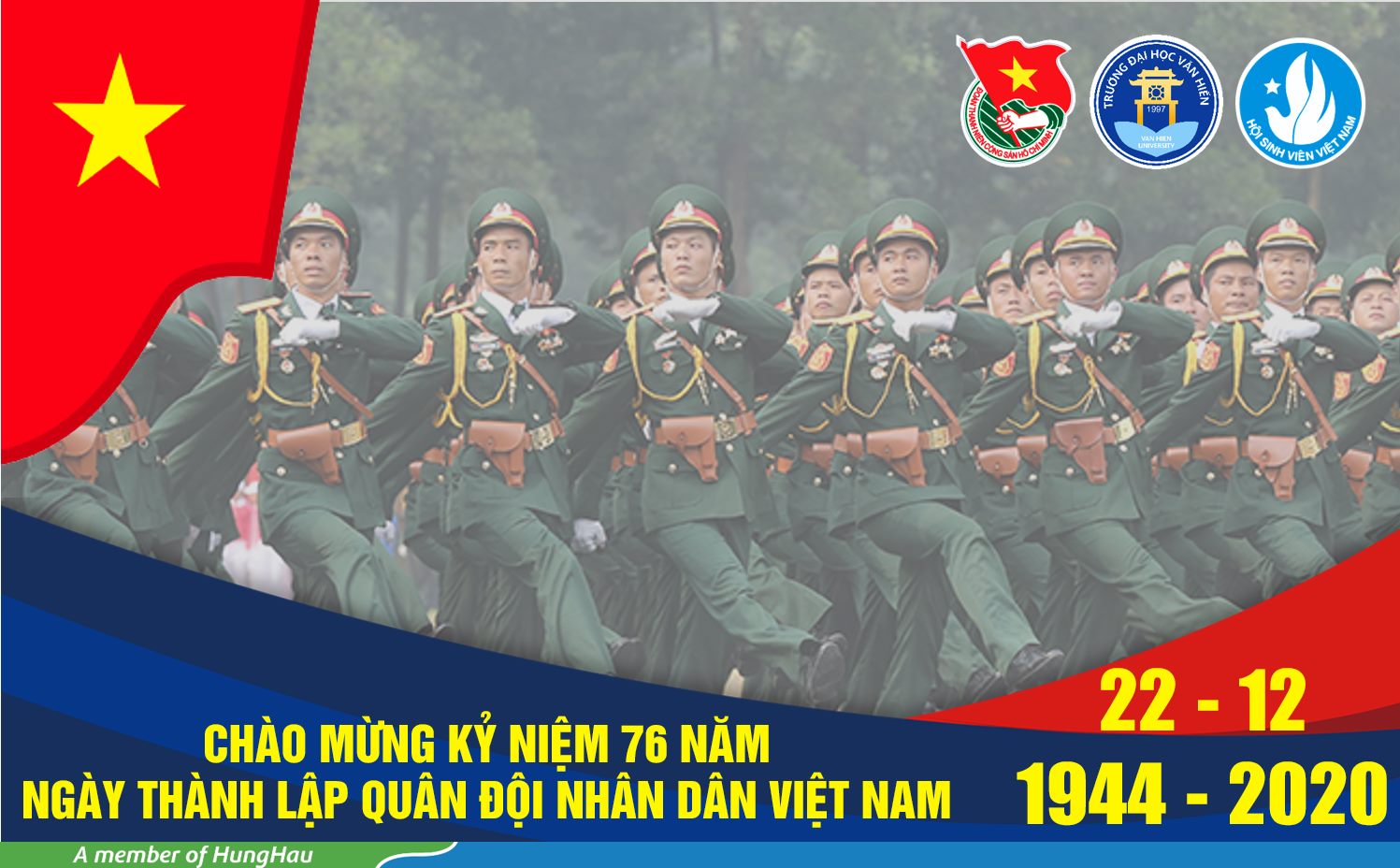 CHÀO MỪNG KỶ NIỆM 76 NĂM NGÀY THÀNH LẬP QUÂN ĐỘI NHÂN DÂN VIỆT NAM 22 ...